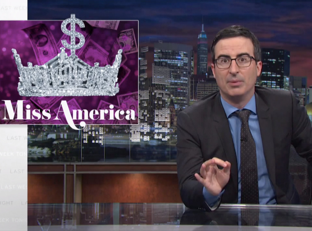 Watch John Olivers Takedown Of The Miss America Pageant With A Twist